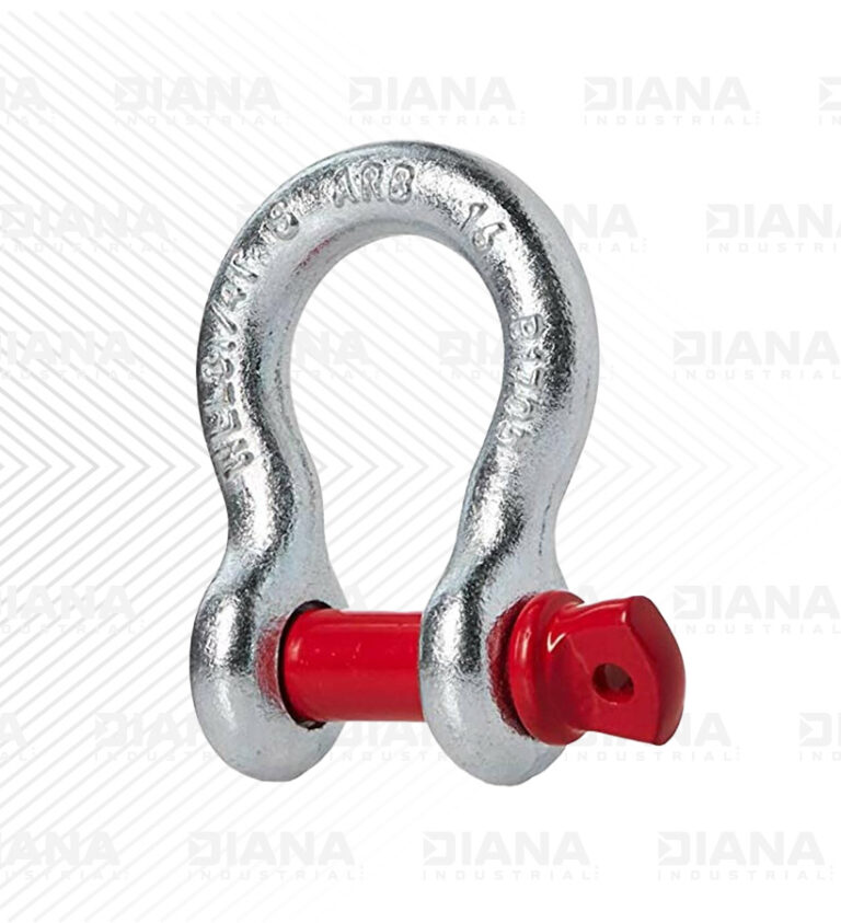 GRILLETE TIPO LIRA FORJ. ZINCADO-PIN ROJO – Diana industrial